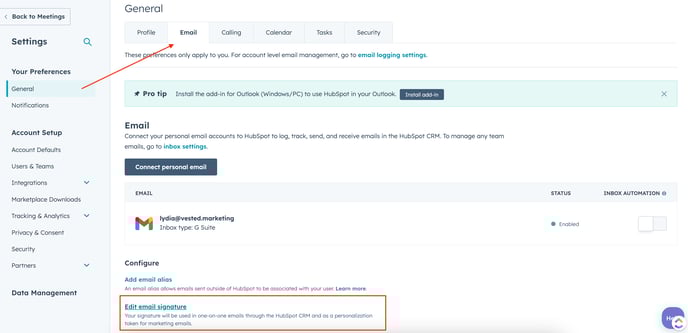 How to Add a HubSpot Meeting Link to Your Signature